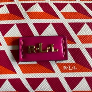 Ralph Lauren | Bags | Nwtralph Lauren Pink Orange Cosmetic Bag | Poshmark